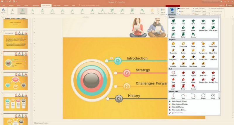 PowerPoint Animation - PoweredTemplate Blog