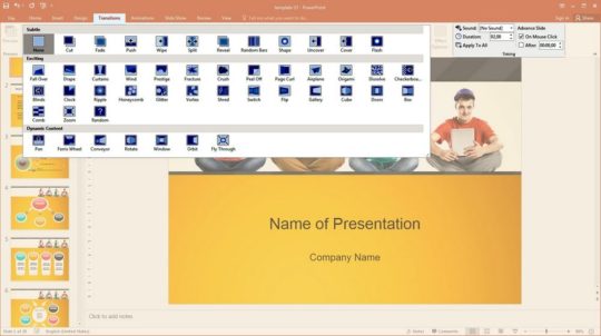 PowerPoint Animations & Transitions - PoweredTemplate Blog