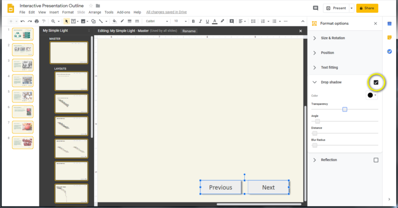 Making an Interactive Presentation in Google Slides - PoweredTemplate Blog