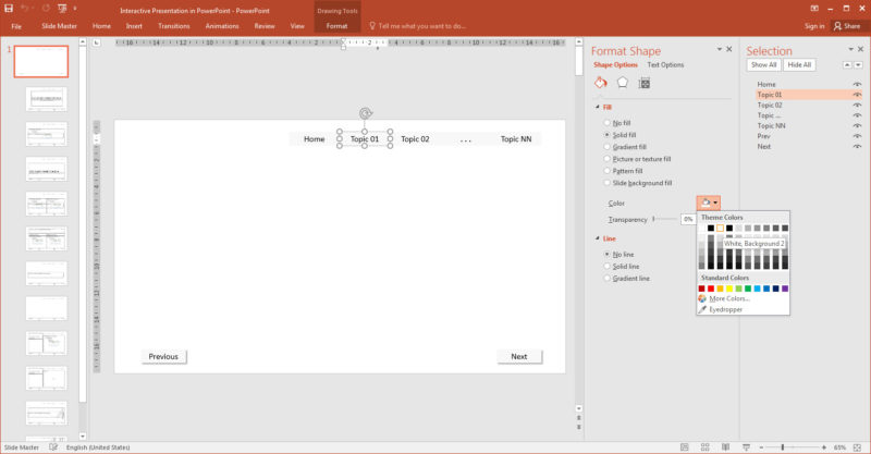 Making an Interactive Presentation in PowerPoint - PoweredTemplate Blog