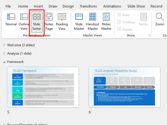 How to Add Sections to PowerPoint Presentation - PoweredTemplate Blog
