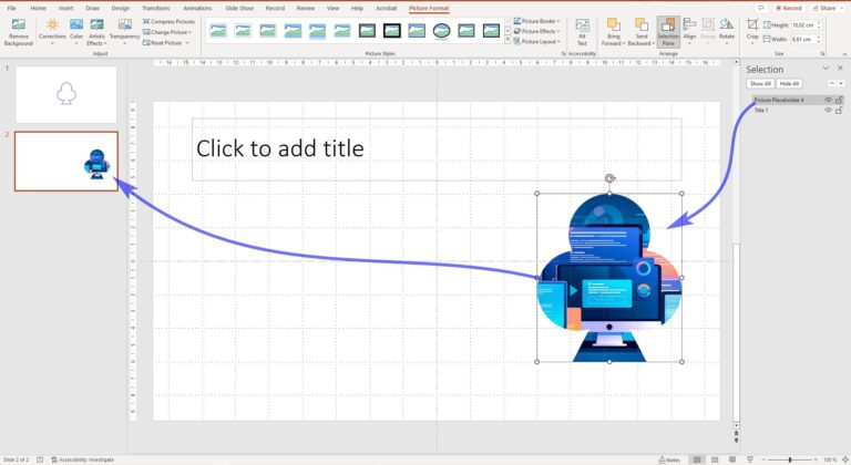 Create Custom Image Placeholder Using Powerpoint - PoweredTemplate Blog