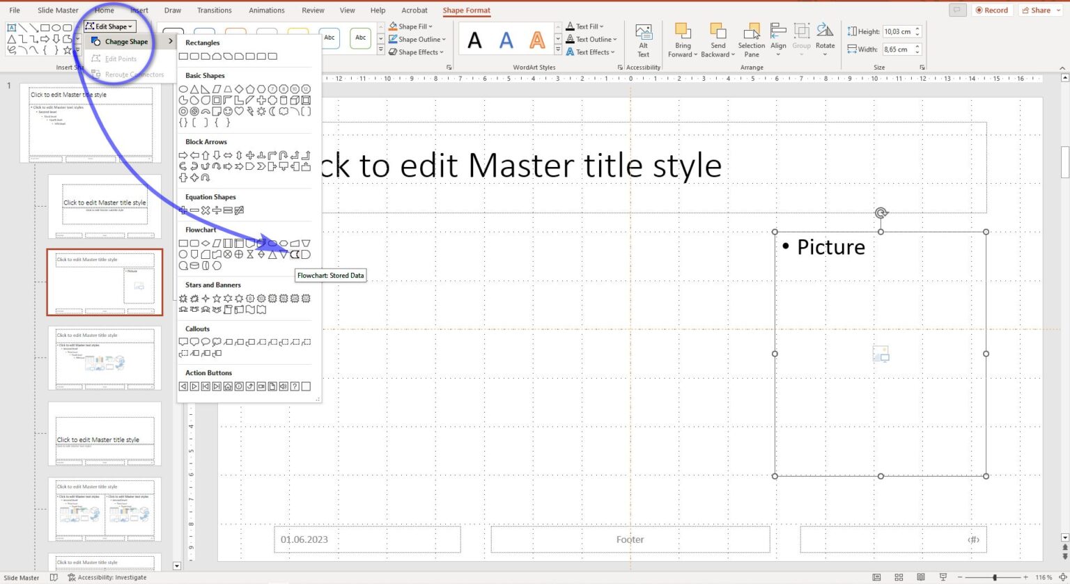 Create Custom Image Placeholder Using Powerpoint - PoweredTemplate Blog