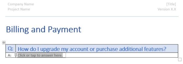 5 Best MS Word Templates to Create FAQ Guides - PoweredTemplate Blog