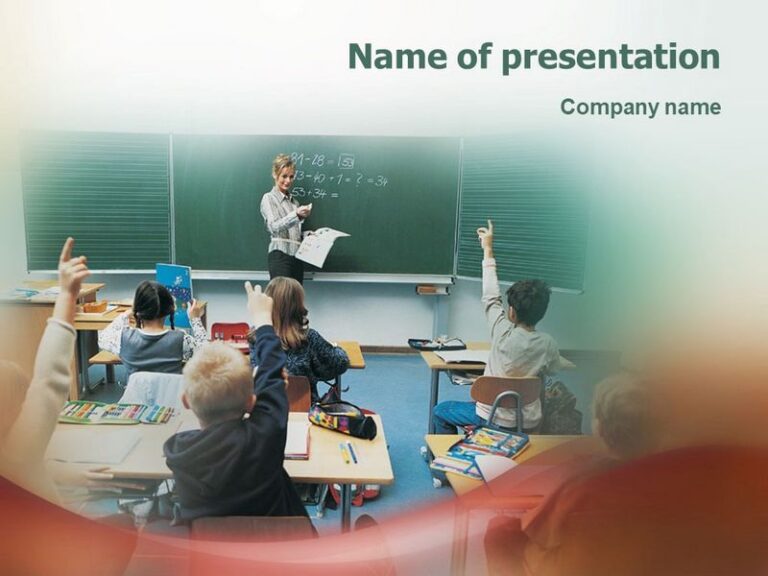 50 Top School Education Presentation Ideas - PoweredTemplate Blog