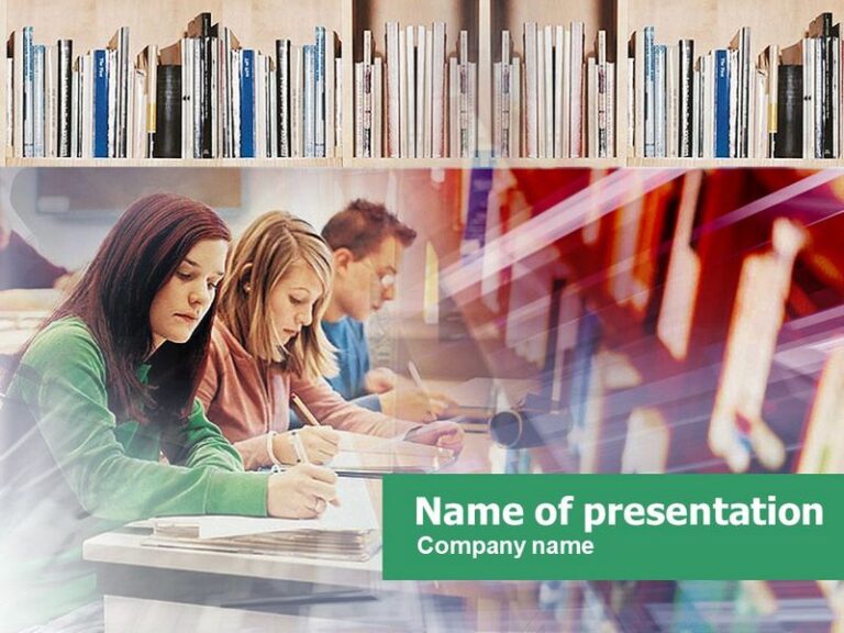 50 Top Higher Education Presentation Ideas - PoweredTemplate Blog