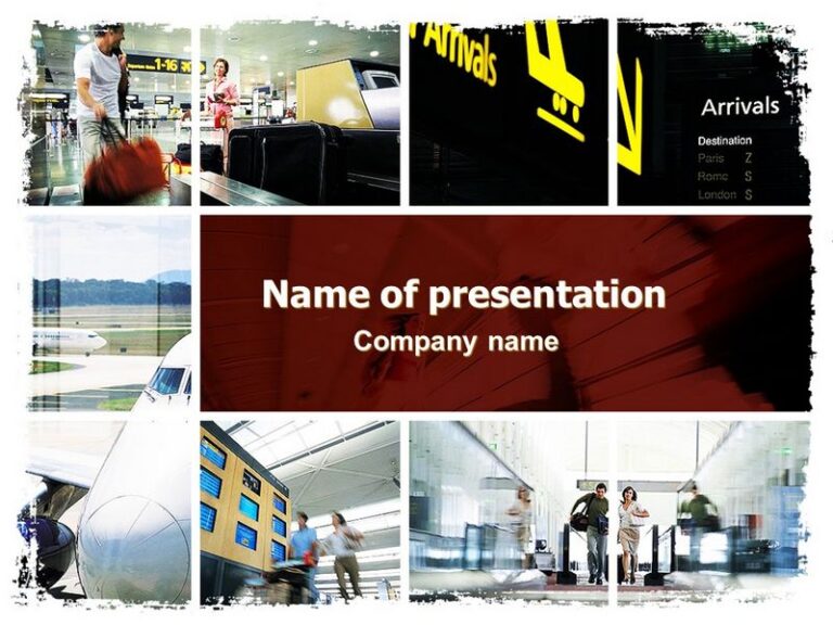 50 Top Presentation Templates on Airports - PoweredTemplate Blog