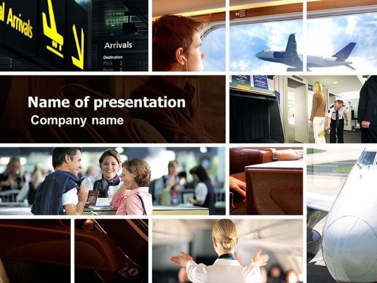50 Top Presentation Templates on Airports - PoweredTemplate Blog