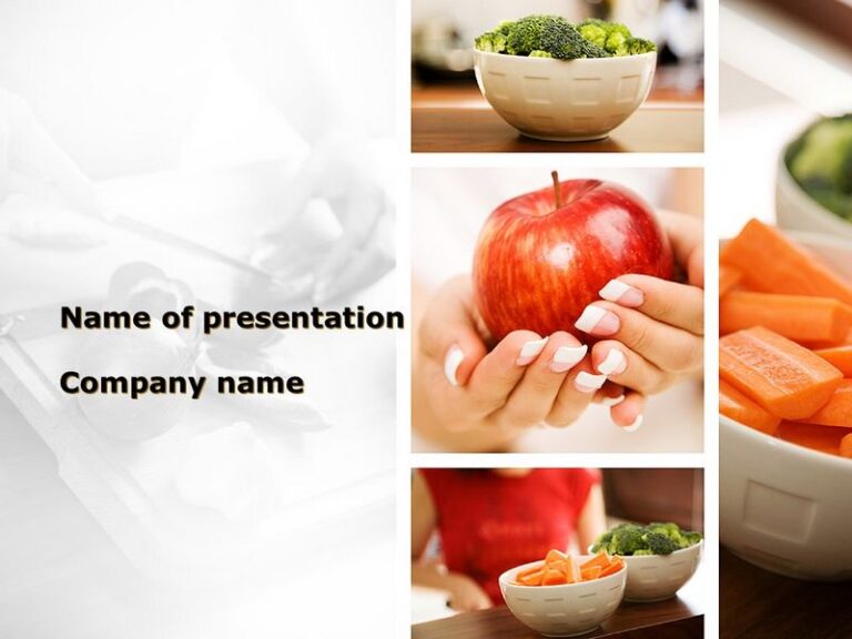 50 Healthy Food as Lifestyle Presentation Ideas - PoweredTemplate Blog