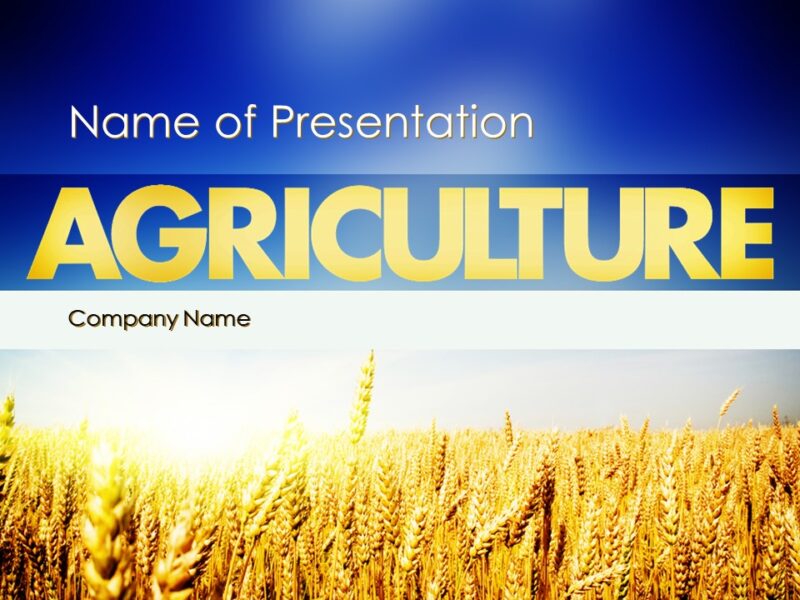 50 Top Agriculture Presentation Templates - PoweredTemplate Blog