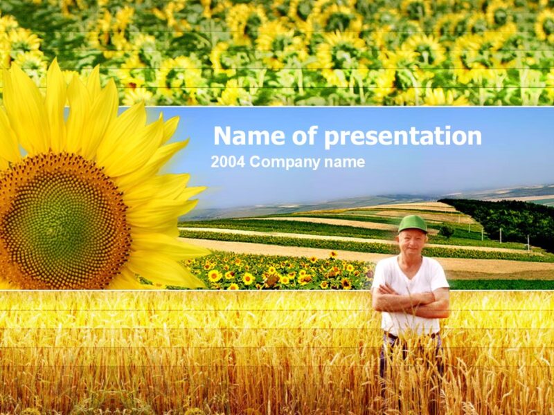 50 Top Agriculture Presentation Templates - PoweredTemplate Blog