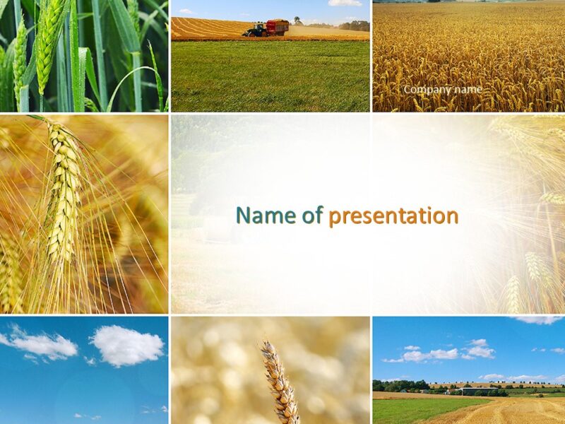 50 Top Agriculture Presentation Templates - PoweredTemplate Blog