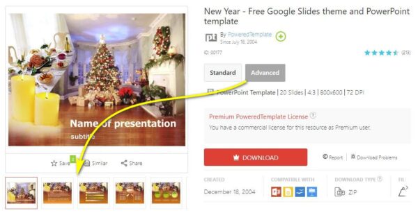 40 Top New Year Presentation Templates - PoweredTemplate Blog