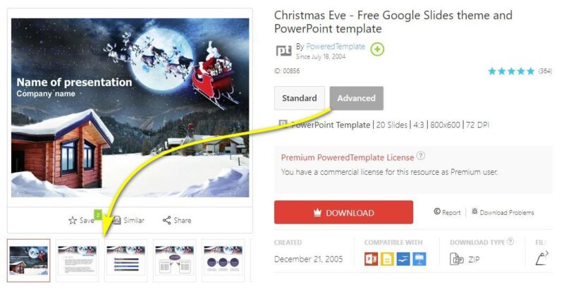 85 Christmas Presentation Templates - PoweredTemplate Blog