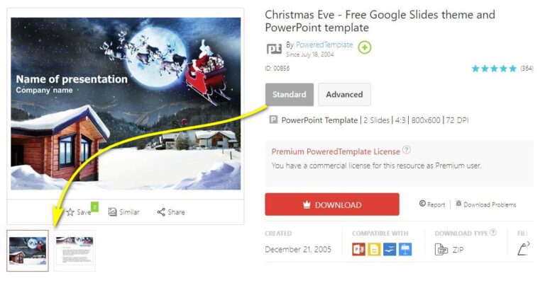 85 Christmas Presentation Templates - PoweredTemplate Blog