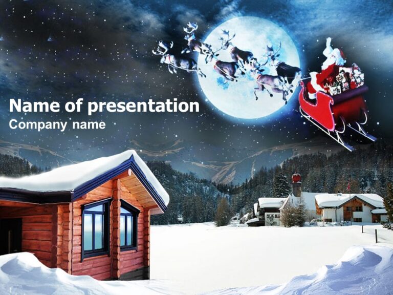 85 Christmas Presentation Templates - PoweredTemplate Blog