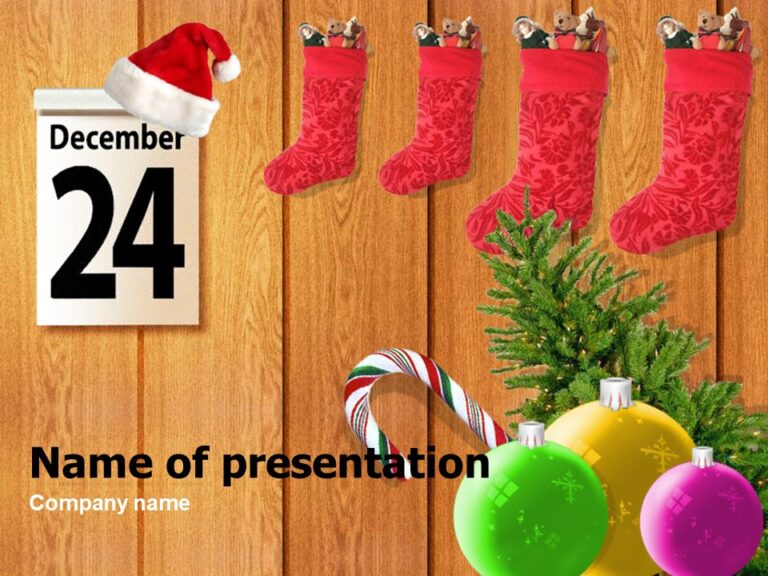 85 Christmas Presentation Templates - PoweredTemplate Blog