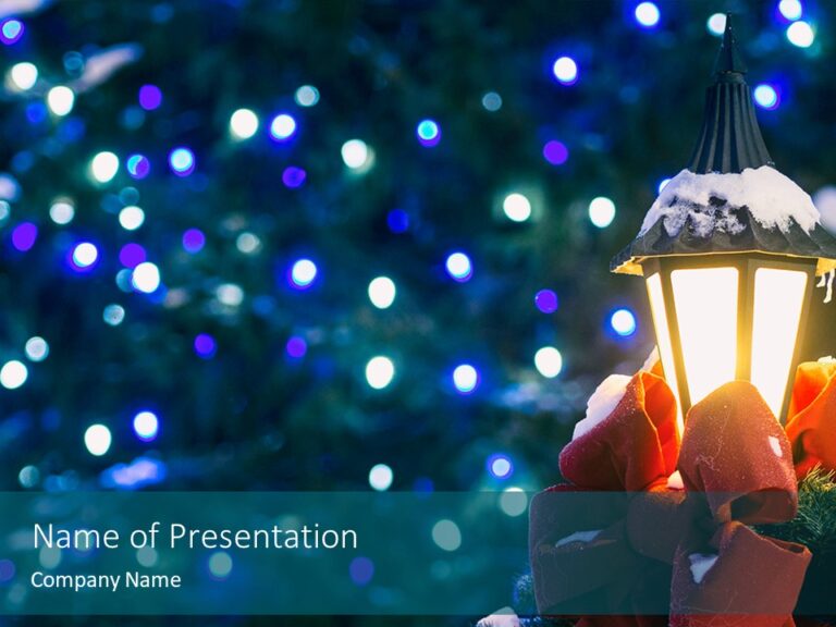 85 Christmas Presentation Templates - PoweredTemplate Blog
