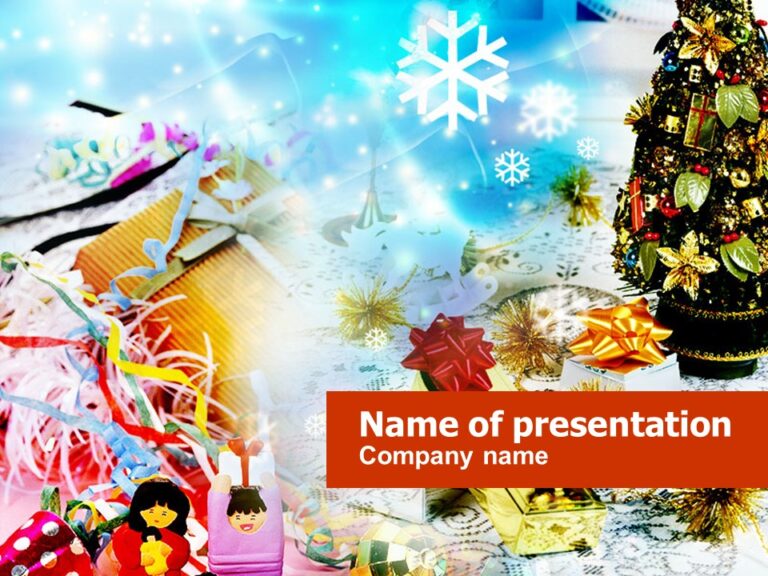 85 Christmas Presentation Templates - PoweredTemplate Blog