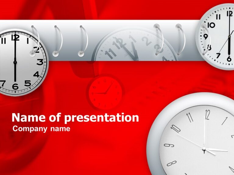 +50 Free Templates for Time Management Presentations - PoweredTemplate Blog