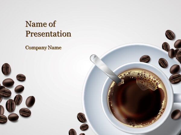 63 Top Coffee Presentation Templates - PoweredTemplate Blog