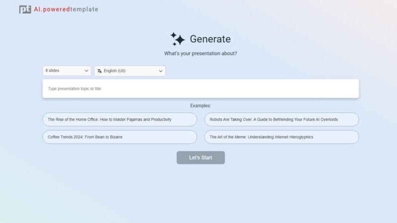 AI Presentation Maker by PoweredTemplate: Quick Guide - PoweredTemplate Blog