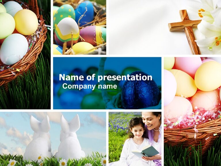 20 Free Easter Presentation Templates - PoweredTemplate Blog