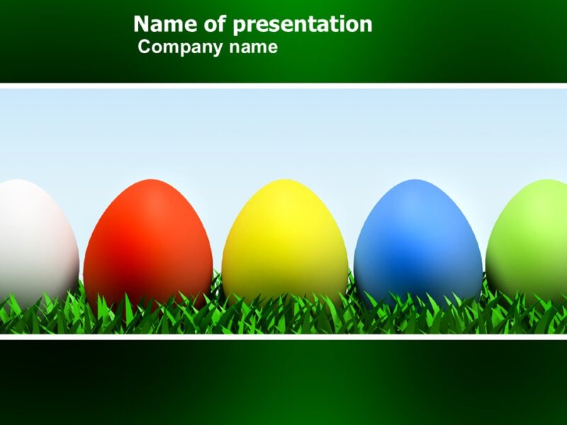 20 Free Easter Presentation Templates - PoweredTemplate Blog