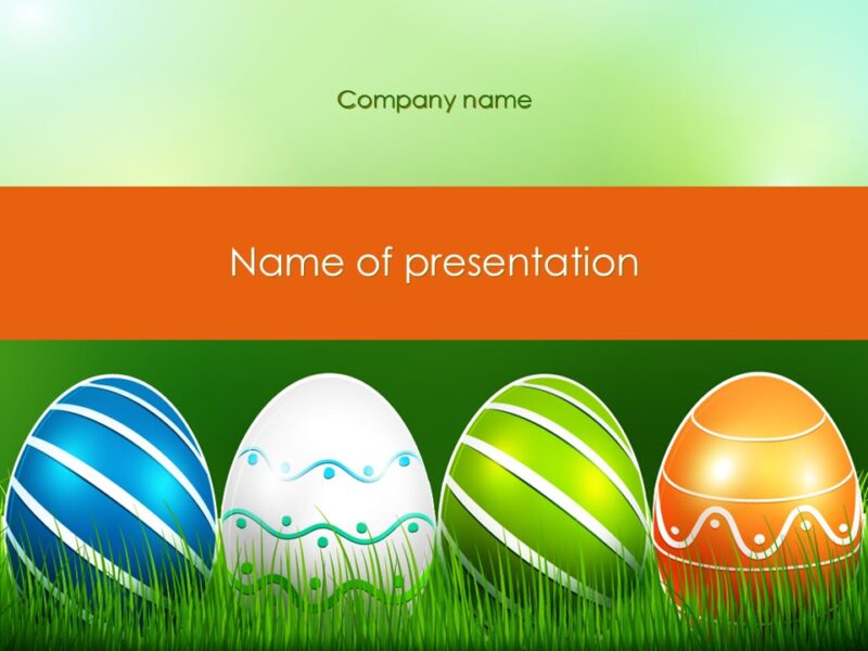 20 Free Easter Presentation Templates - PoweredTemplate Blog