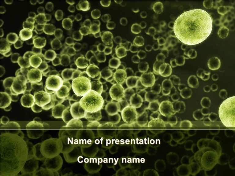 20 Free Bacteria Presentation Templates - PoweredTemplate Blog
