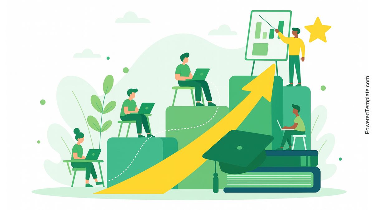 20 Free Career Development Presentation Templates - PoweredTemplate Blog